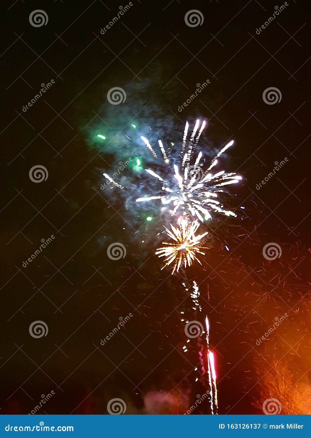 Fireworks Night , Explosion of Colour Stock Image - Image of bang ...