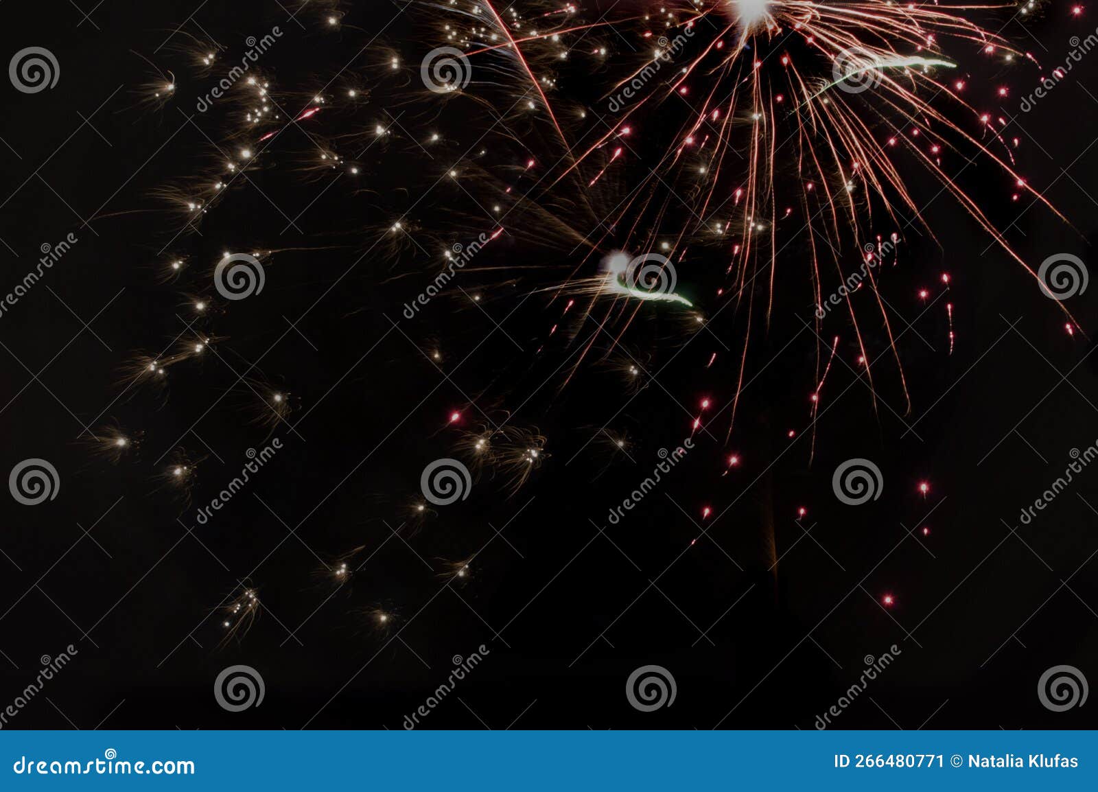 Fireworks night flash stock image. Image of firework - 266480771