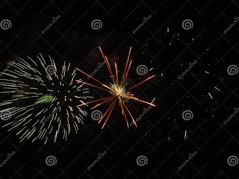 Fireworks in the night stock image. Image of night, festival - 262028409