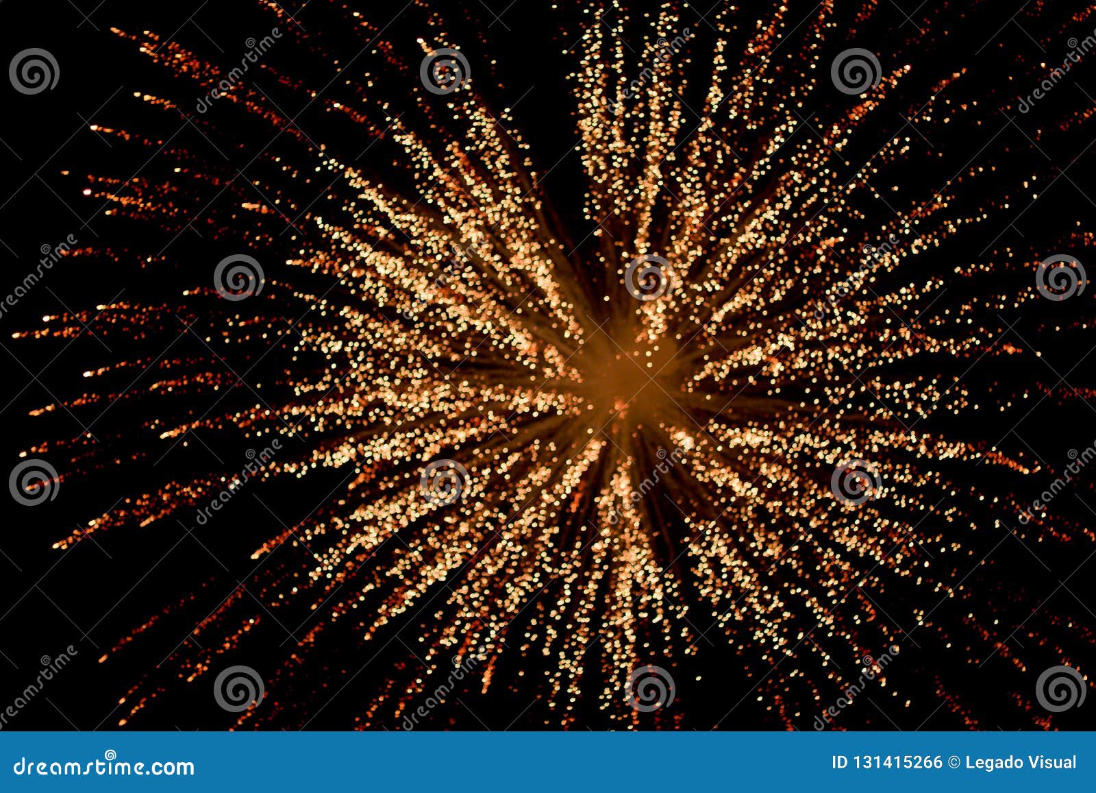 Fireworks at Night in the Sky 5 Stock Photo - Image of festival, glow ...
