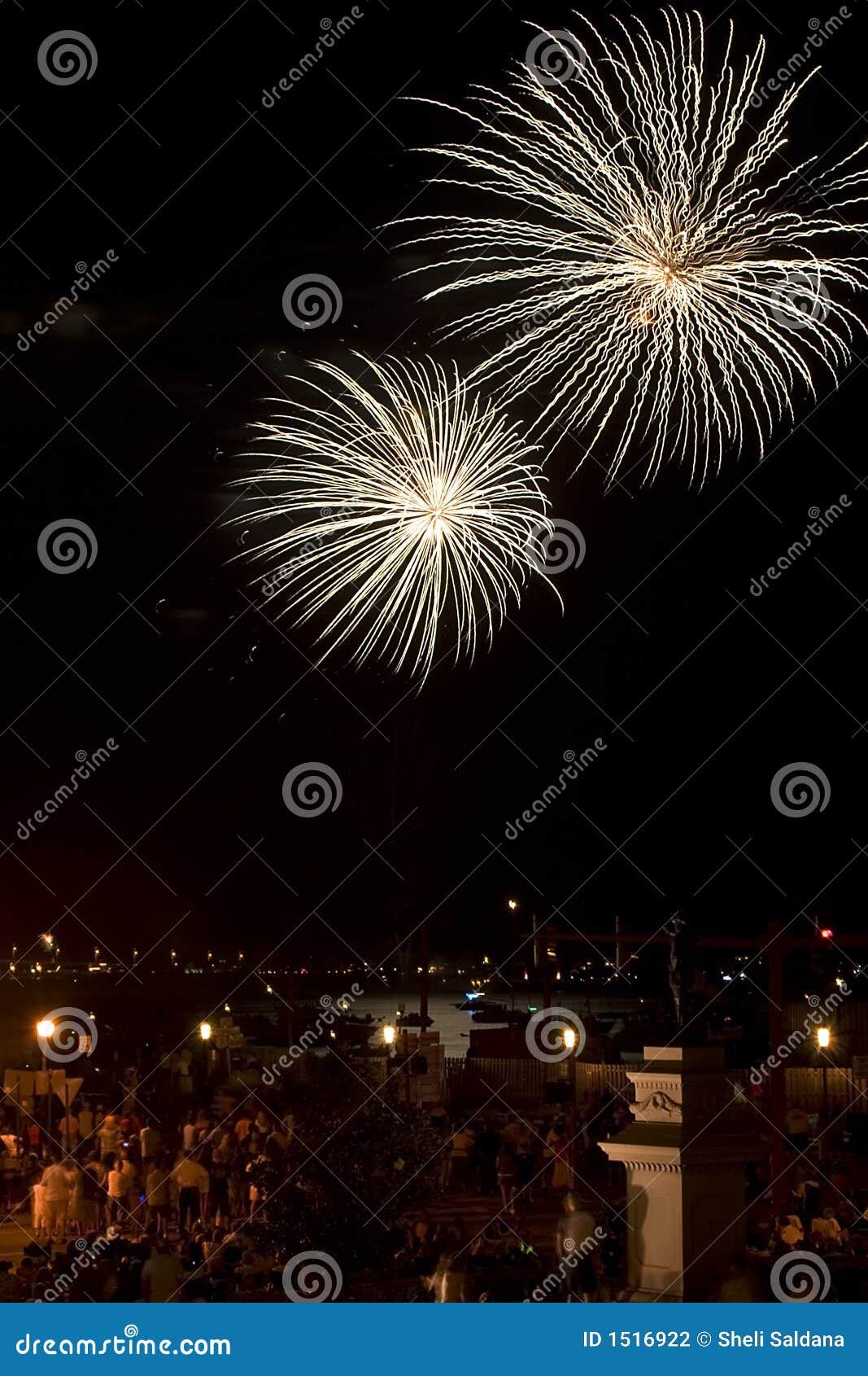 Fireworks Nine stock photo. Image of independence, candles - 1516922