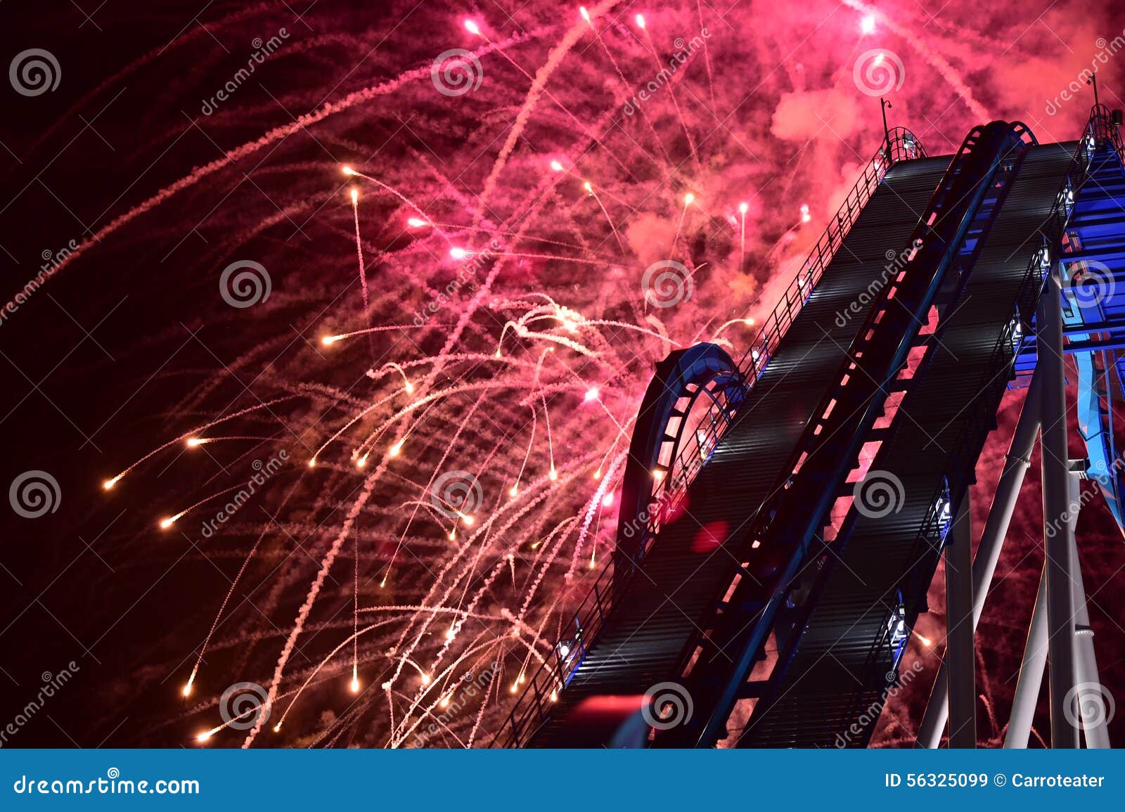 Fireworks stock image. Image of background, bright, america - 56325099