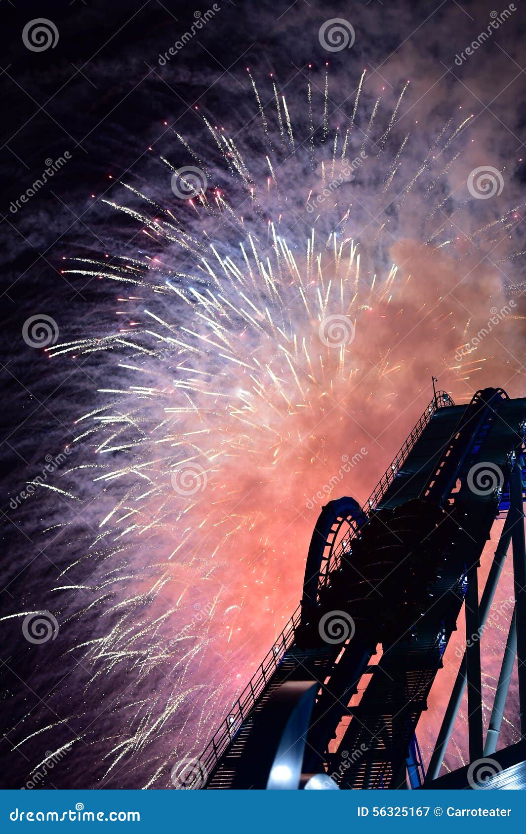 Fireworks stock image. Image of event, festive, color - 56325167