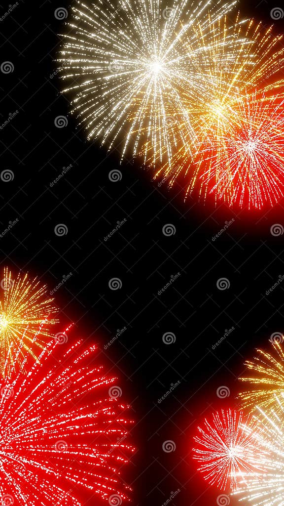 Fireworks Overlay Effect for Holiday Designs Stock Photo - Image of ...