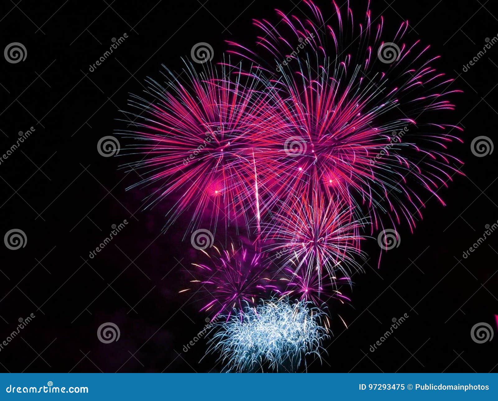 Fireworks, Pink, Event, Purple Picture. Image: 97293475