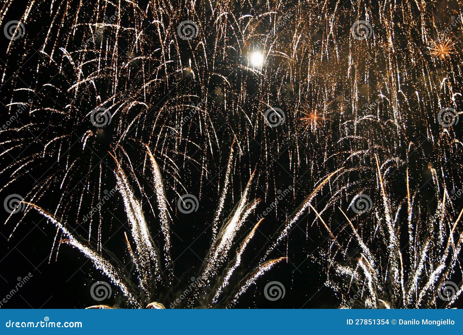 Fireworks rain stock photo. Image of europe, celebration - 27851354