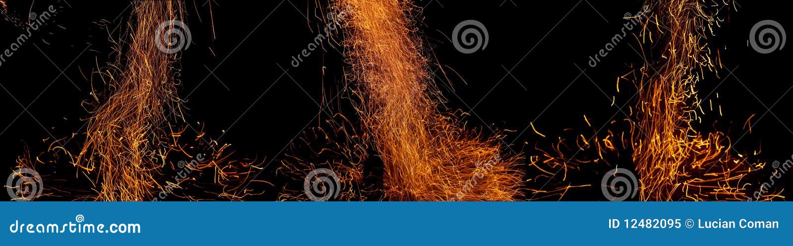 Fireworks ray of sparks stock image. Image of black, fire - 12482095