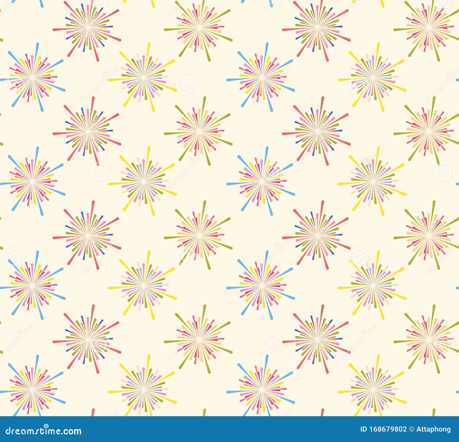 Fireworks Seamless Pattern. Seamless of Fireworks. Fireworks Pattern ...
