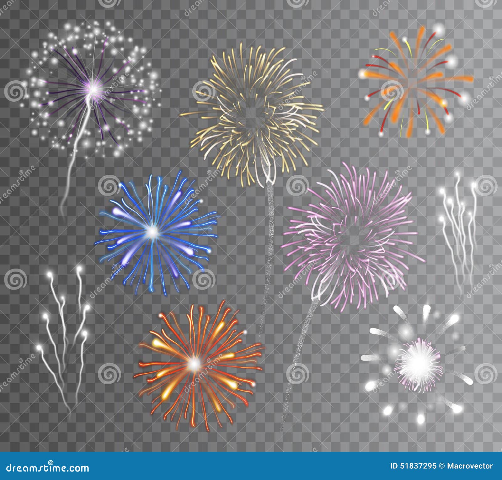 Firework Transparent Background Stock Illustrations – 5,118 Firework ...