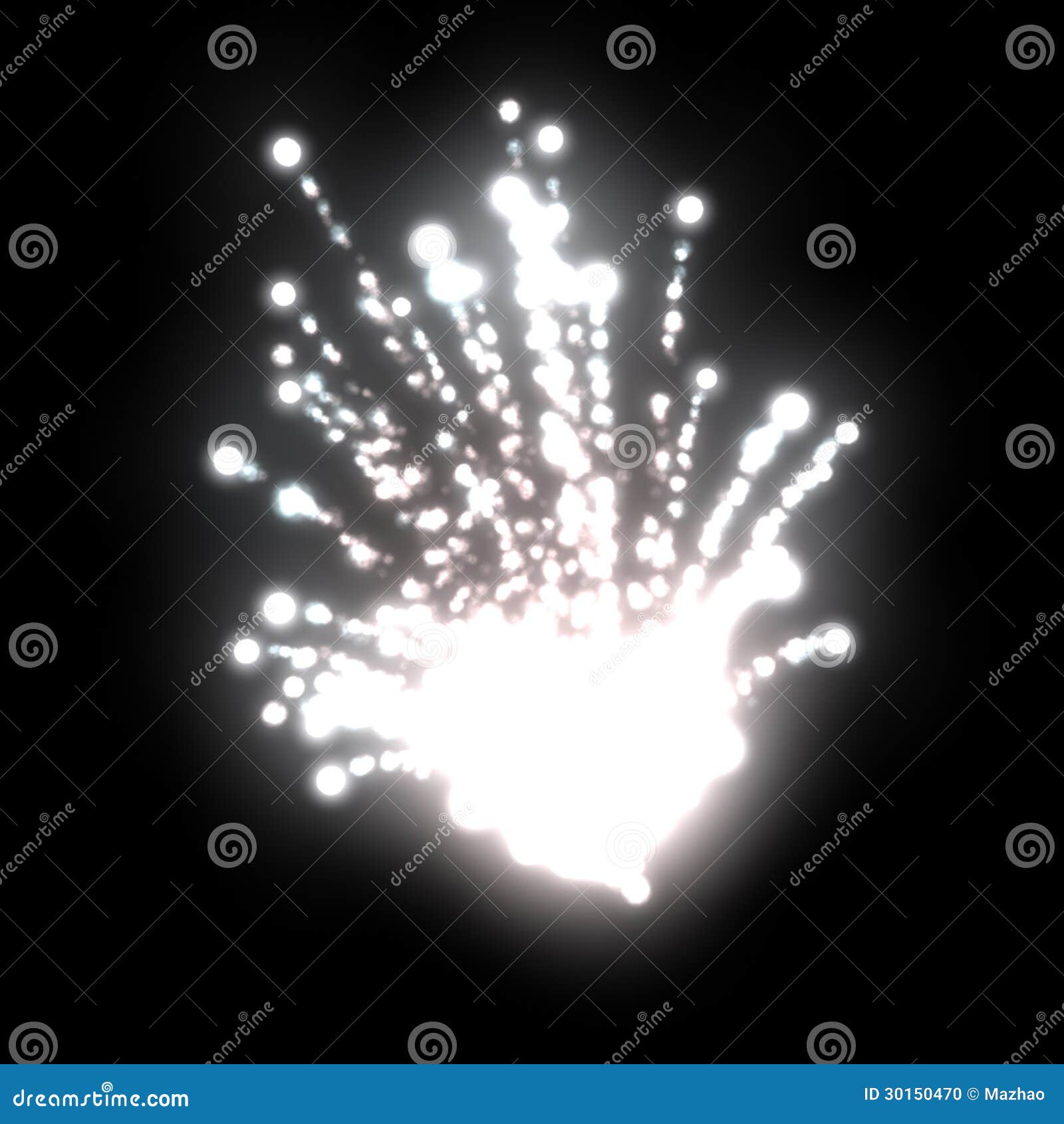 White fireworks stock illustration. Illustration of festivities - 30150470
