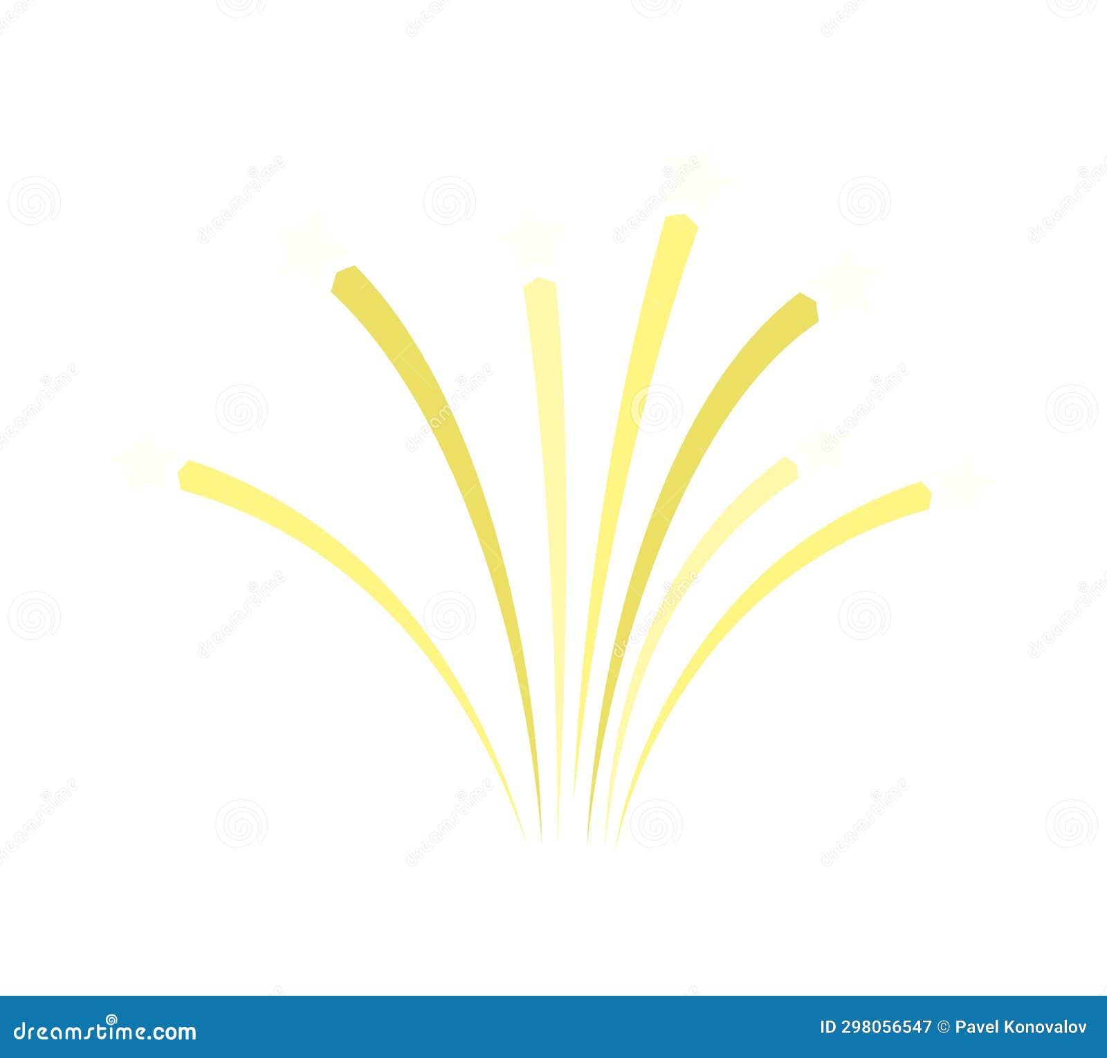Fireworks Simple Element stock illustration. Illustration of shape ...