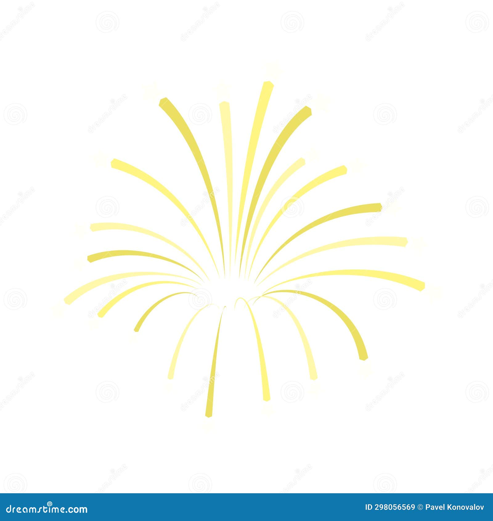 Fireworks Simple Element stock illustration. Illustration of shape ...