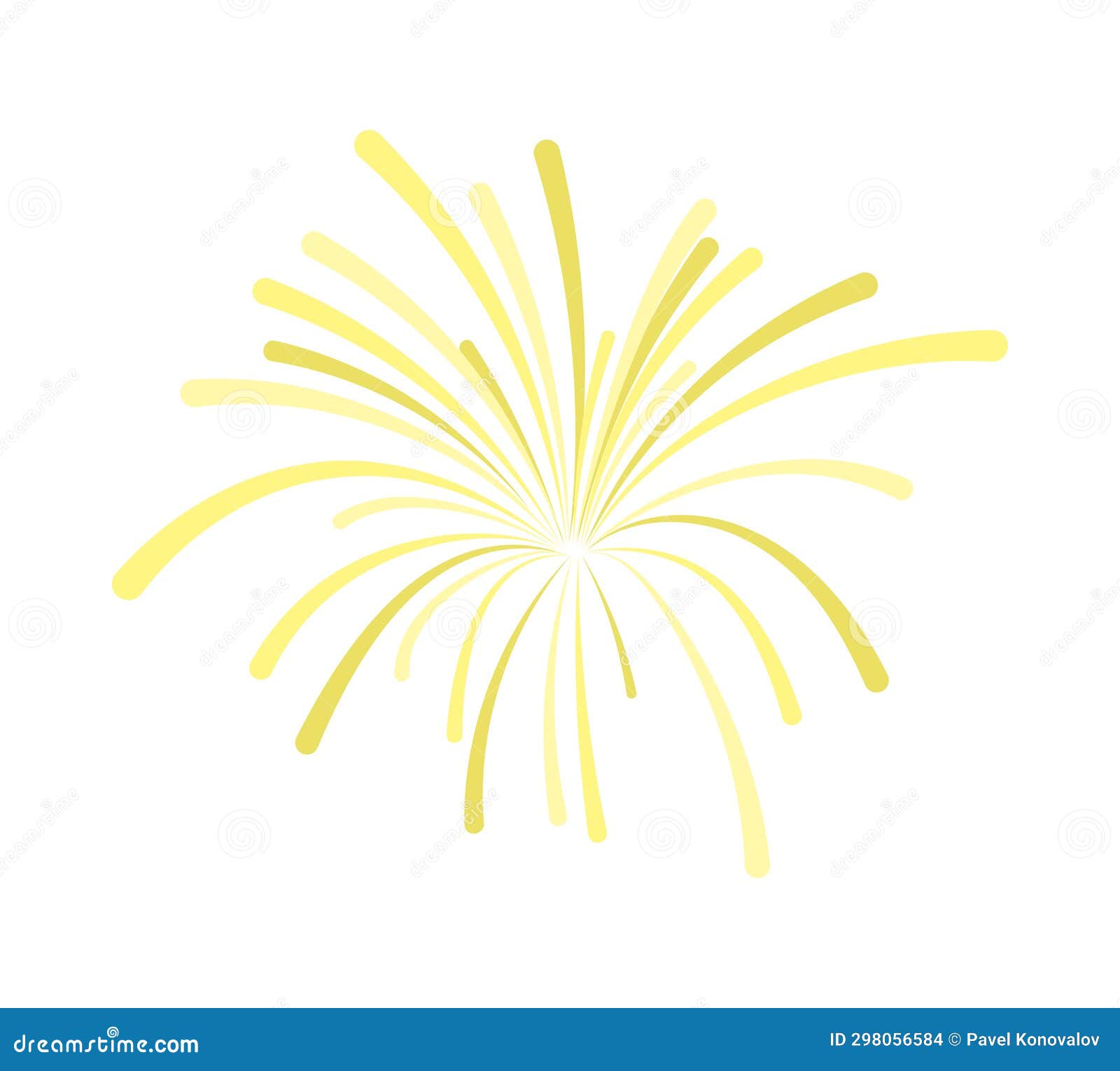 Fireworks Simple Element stock illustration. Illustration of shape ...