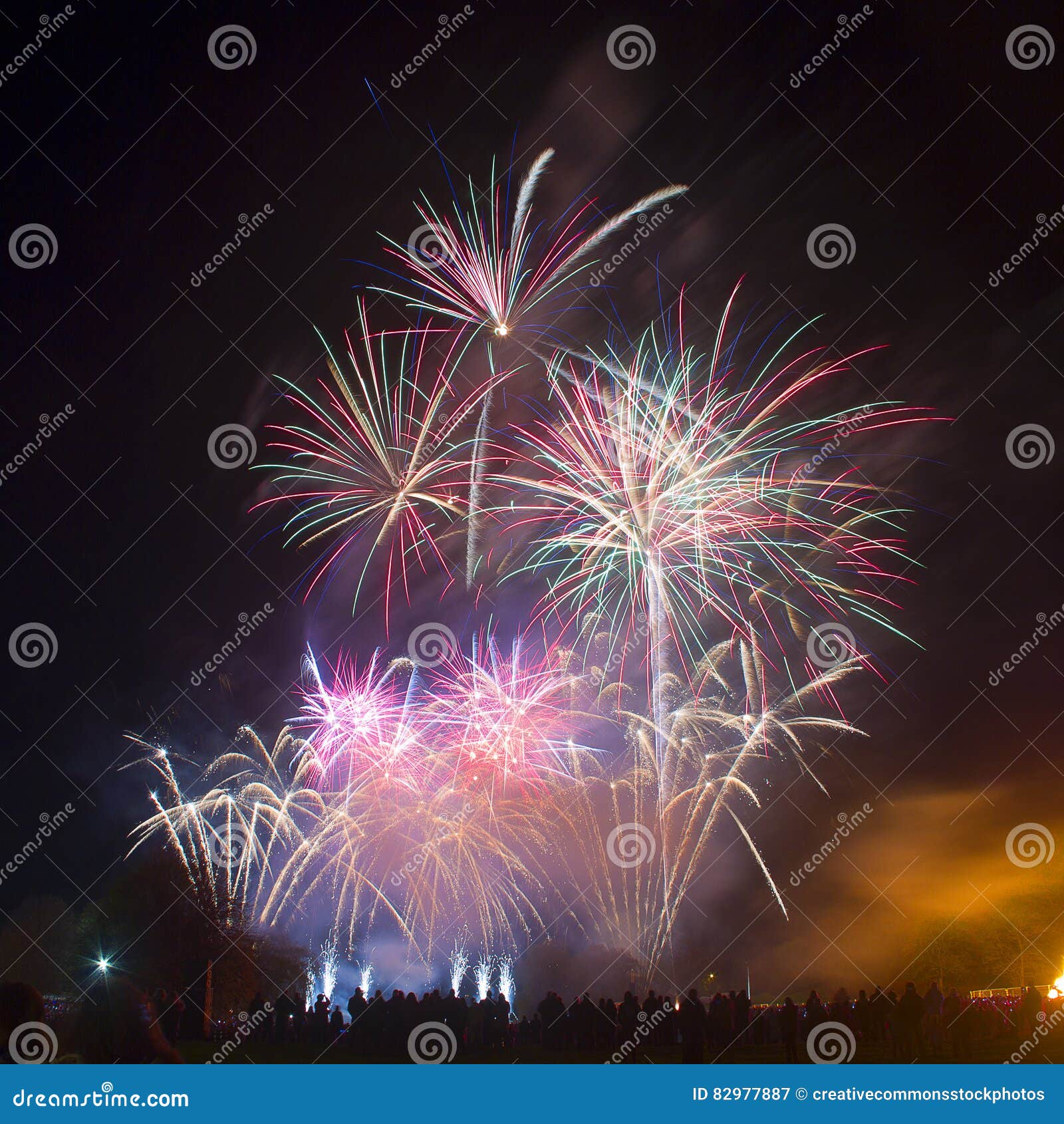 Fireworks In Sky Picture. Image: 82977887