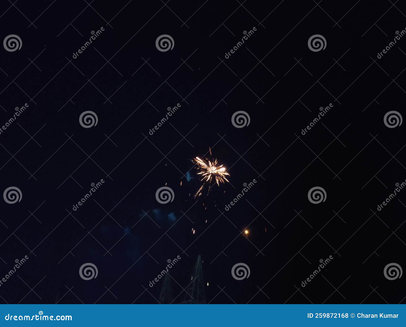 Fireworks in sky diwali stock photo. Image of astronomy - 259872168