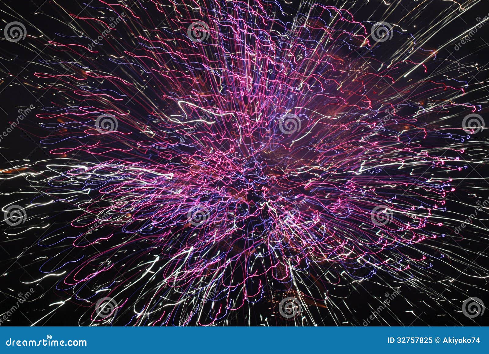 Slow Shutter Speed Fireworks