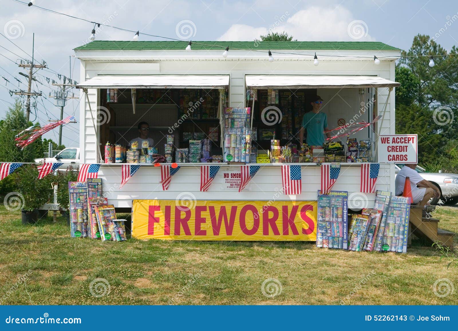 Fireworks Stand on Route 29 in Rural Virginia Editorial Stock Photo ...