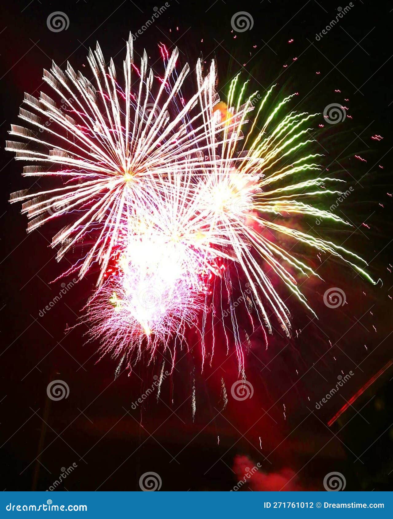Fireworks in the Summer Night - August 2019 @salvaintheworld Stock ...