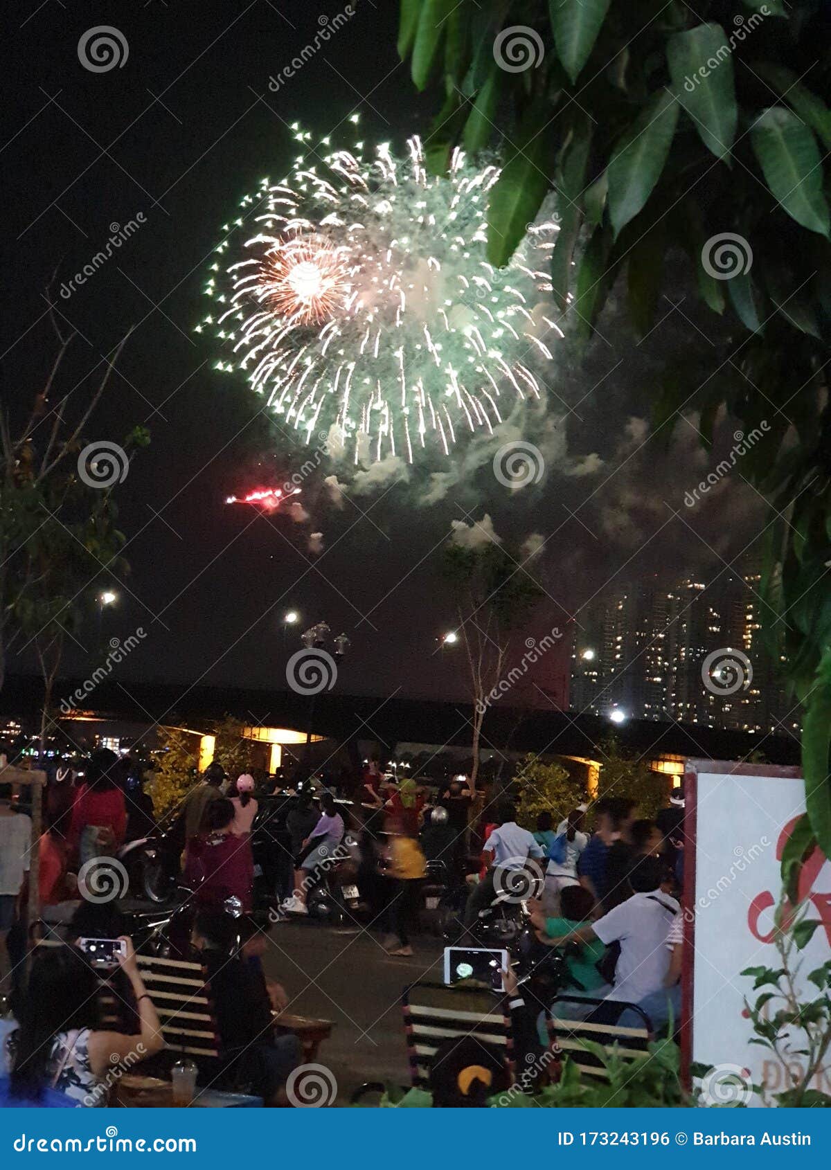 Fireworks 2020 Tet Lunar New Year Editorial Photo - Image of year ...