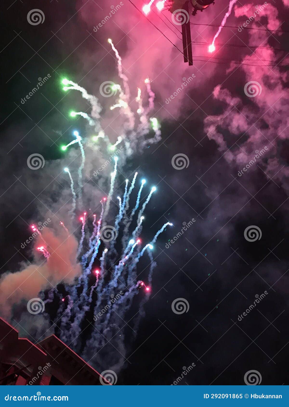 Fireworks at Universal Studios Editorial Image - Image of florida ...