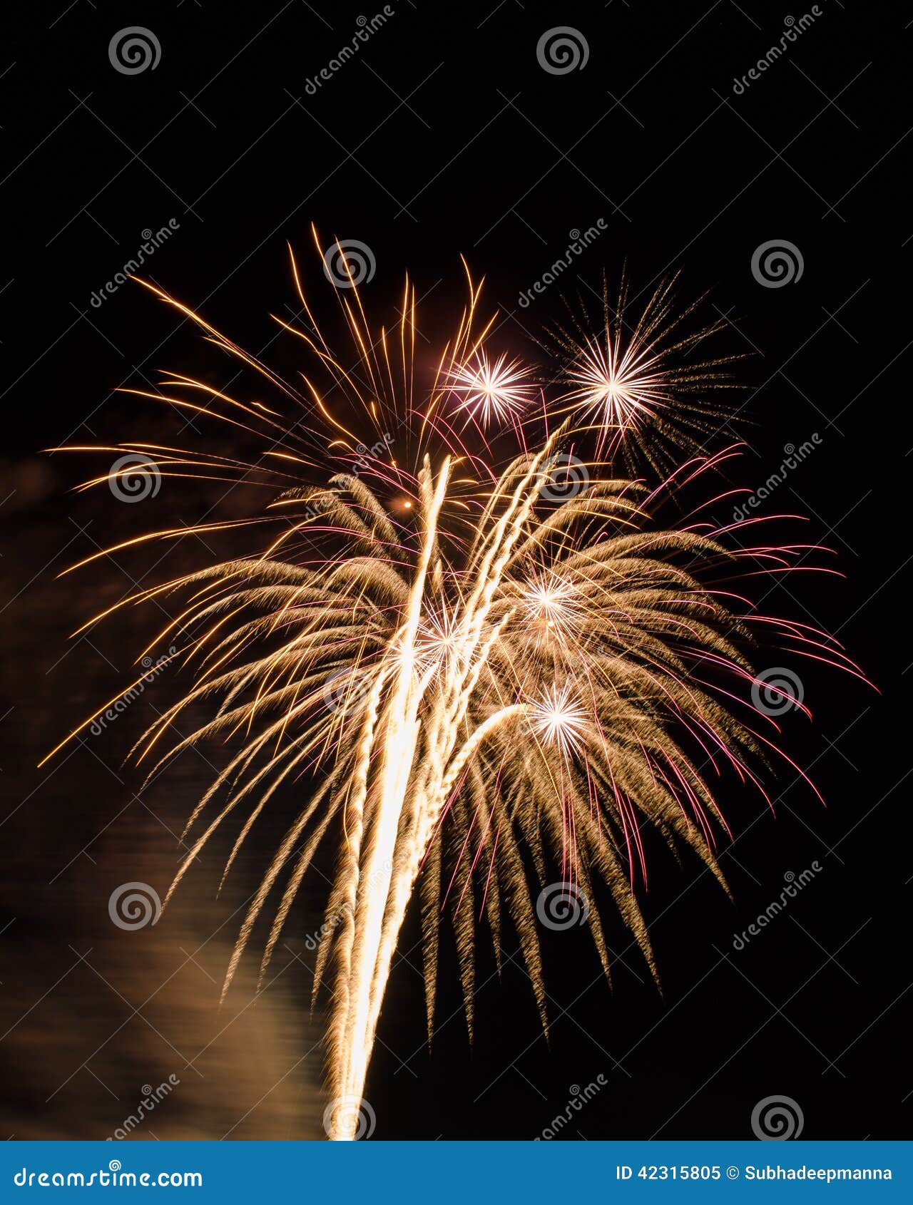 Fireworks stock image. Image of explosion, celebration - 42315805