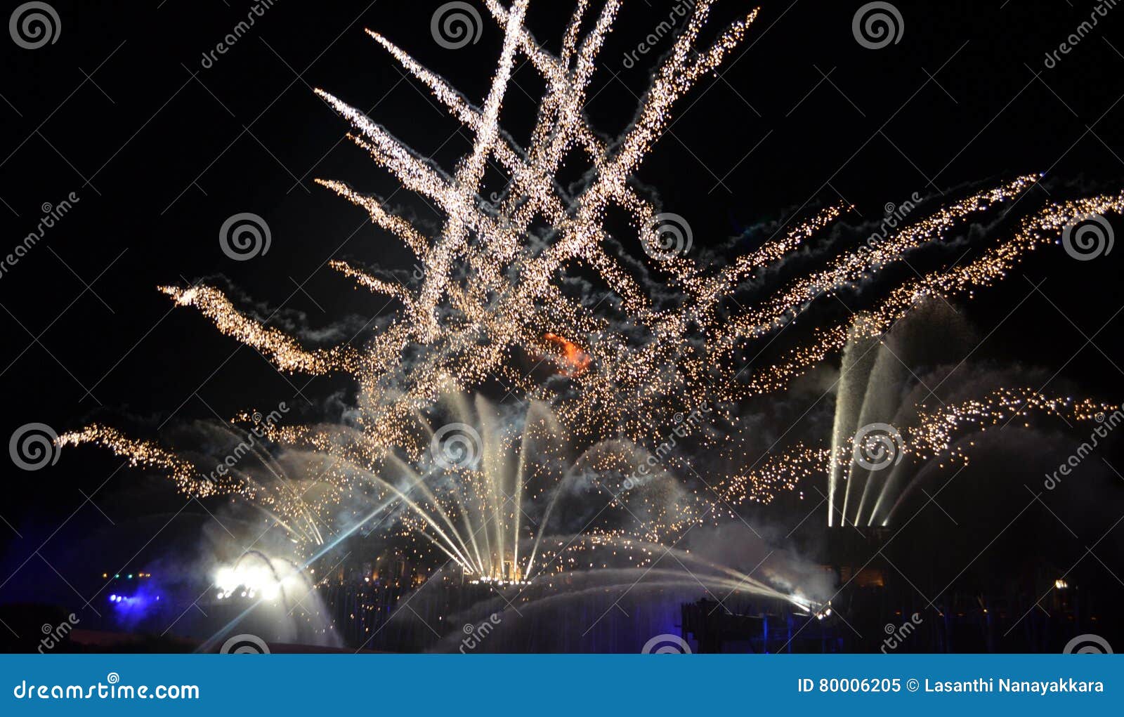 Fireworks stock image. Image of show, fireworks, event - 80006205