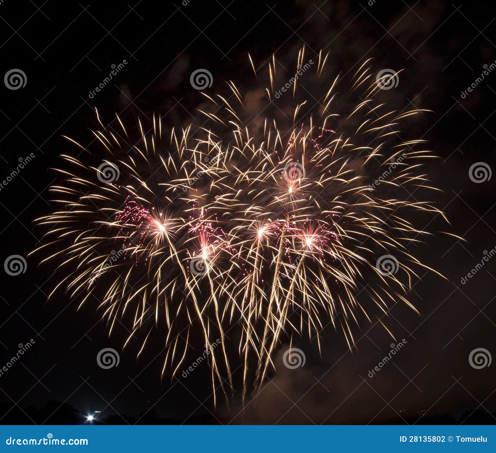 Fireworks yellow stock photo. Image of festival, black - 28135802