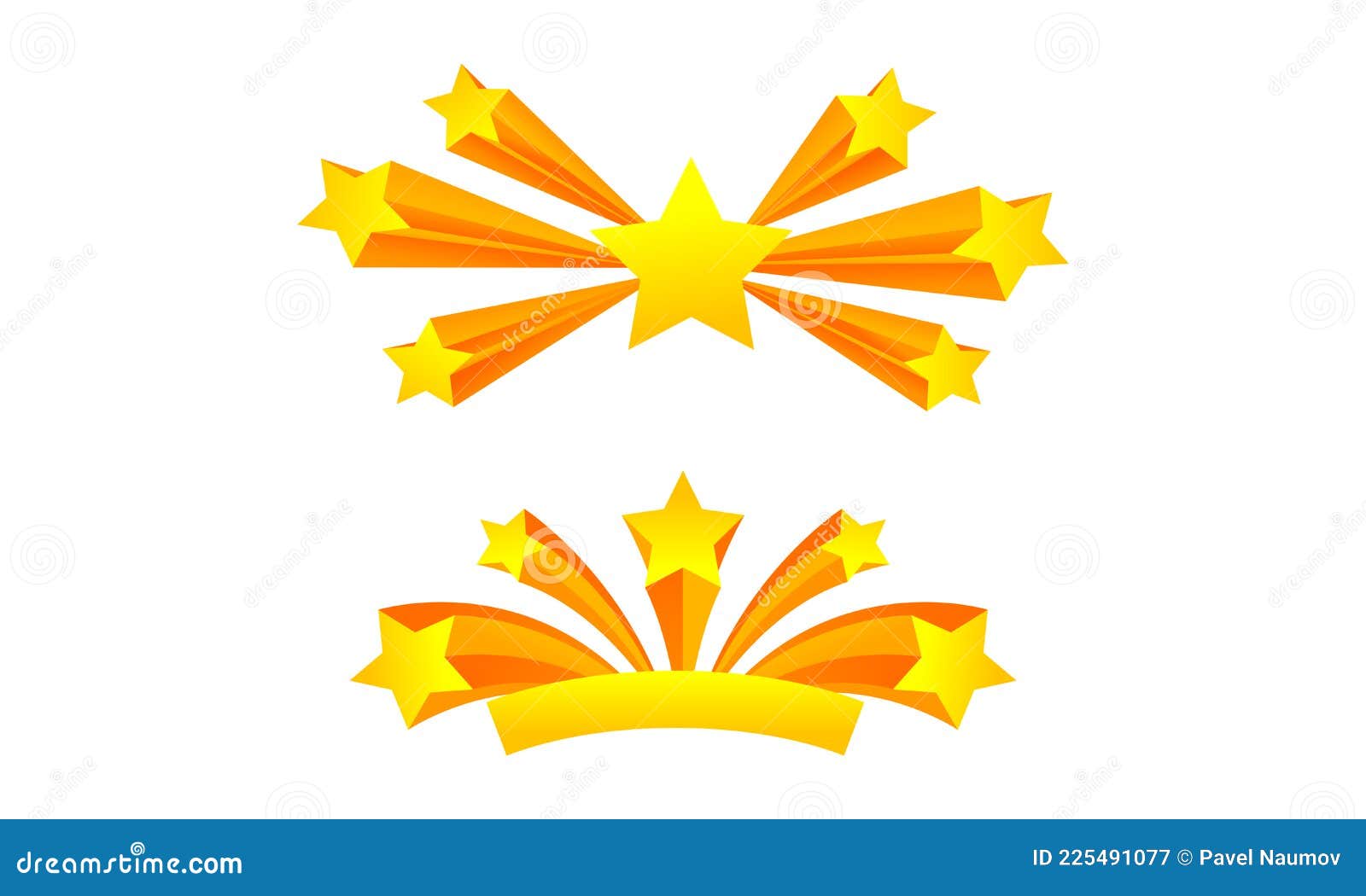 Fireworks with Yellow Star Sparkle As Bright Festive Explosion Vector ...
