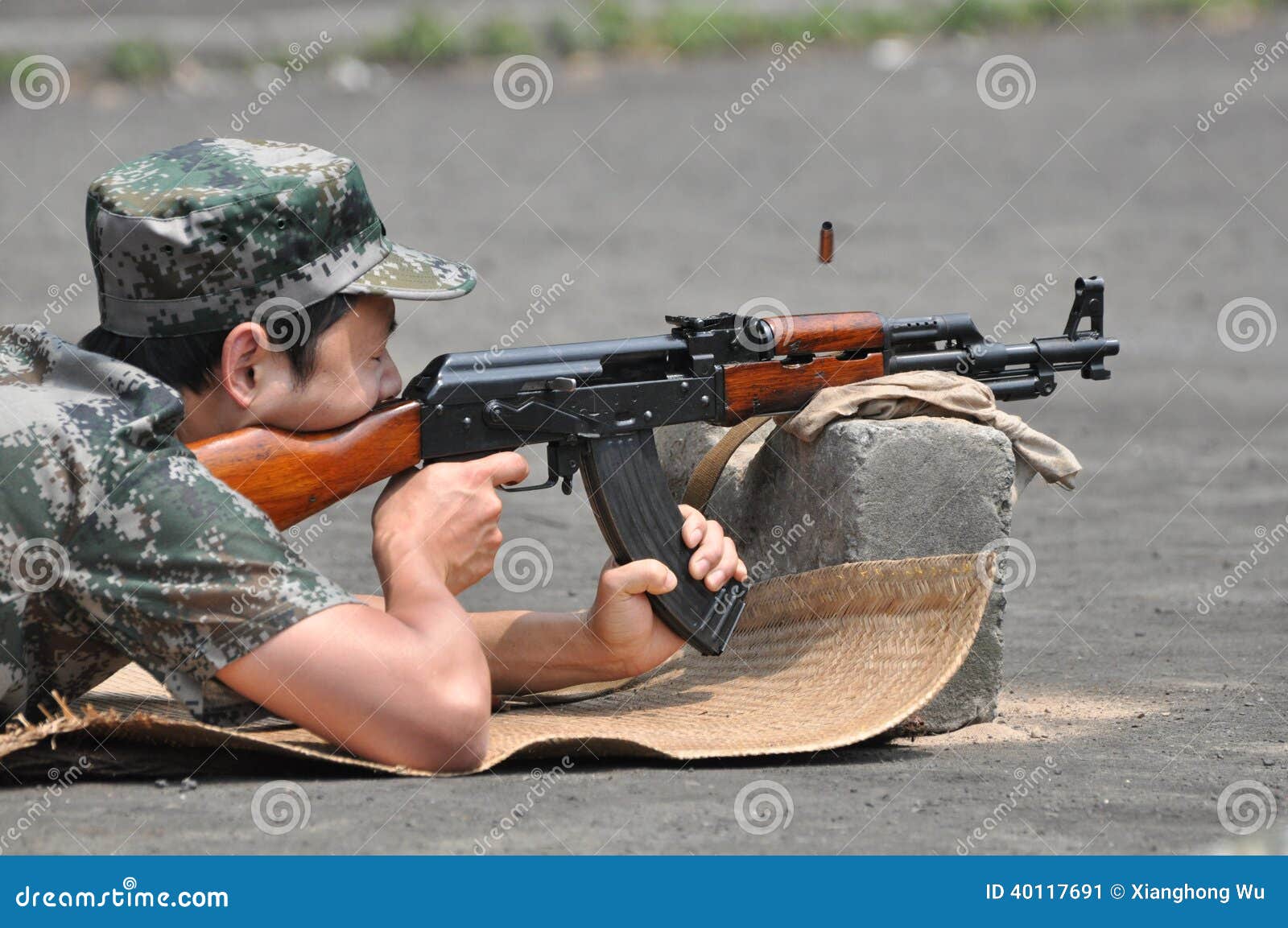 Firing practice stock image. Image of finger, metal, police - 40117691