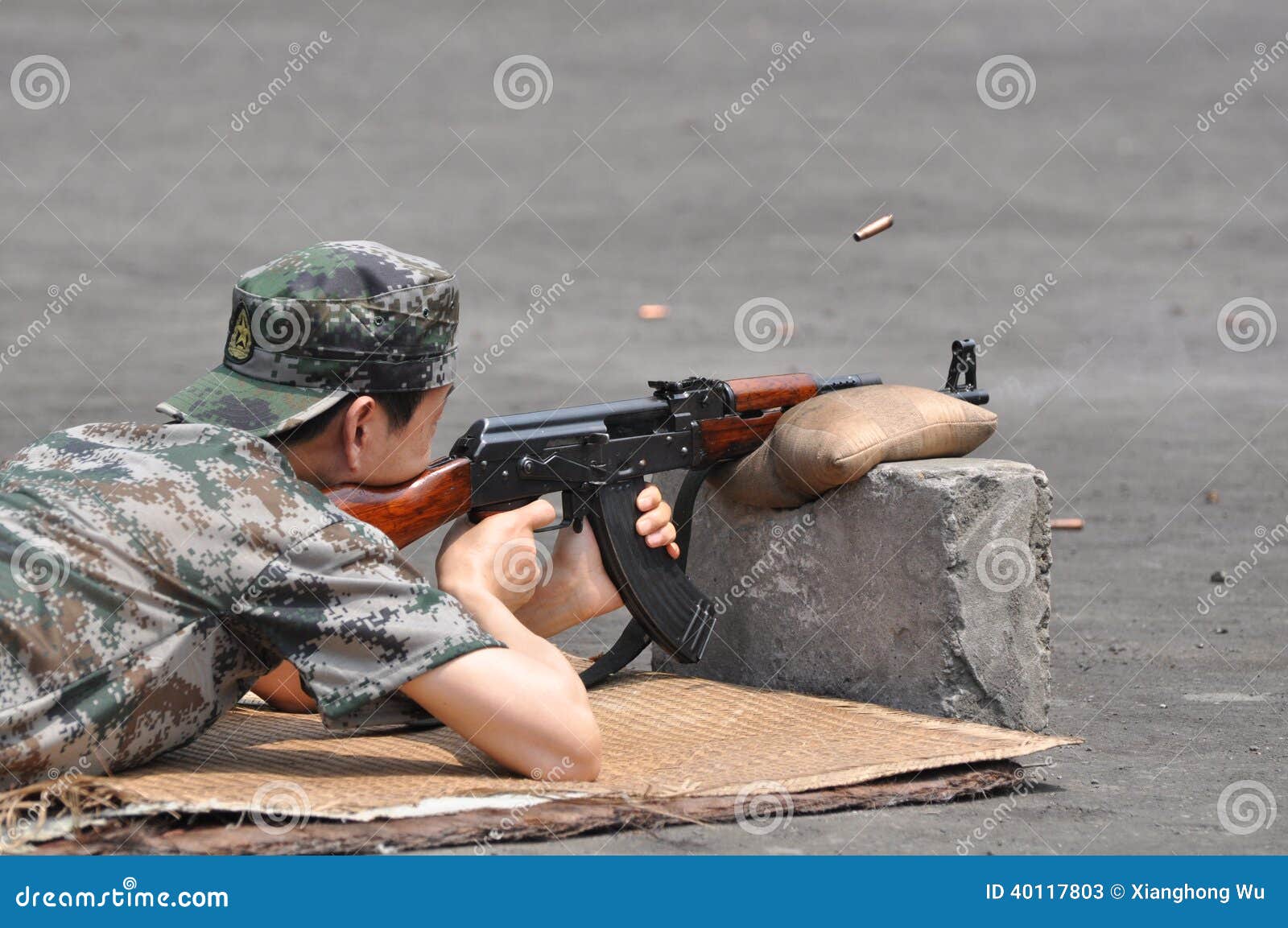 Firing practice stock image. Image of police, killer - 40117803