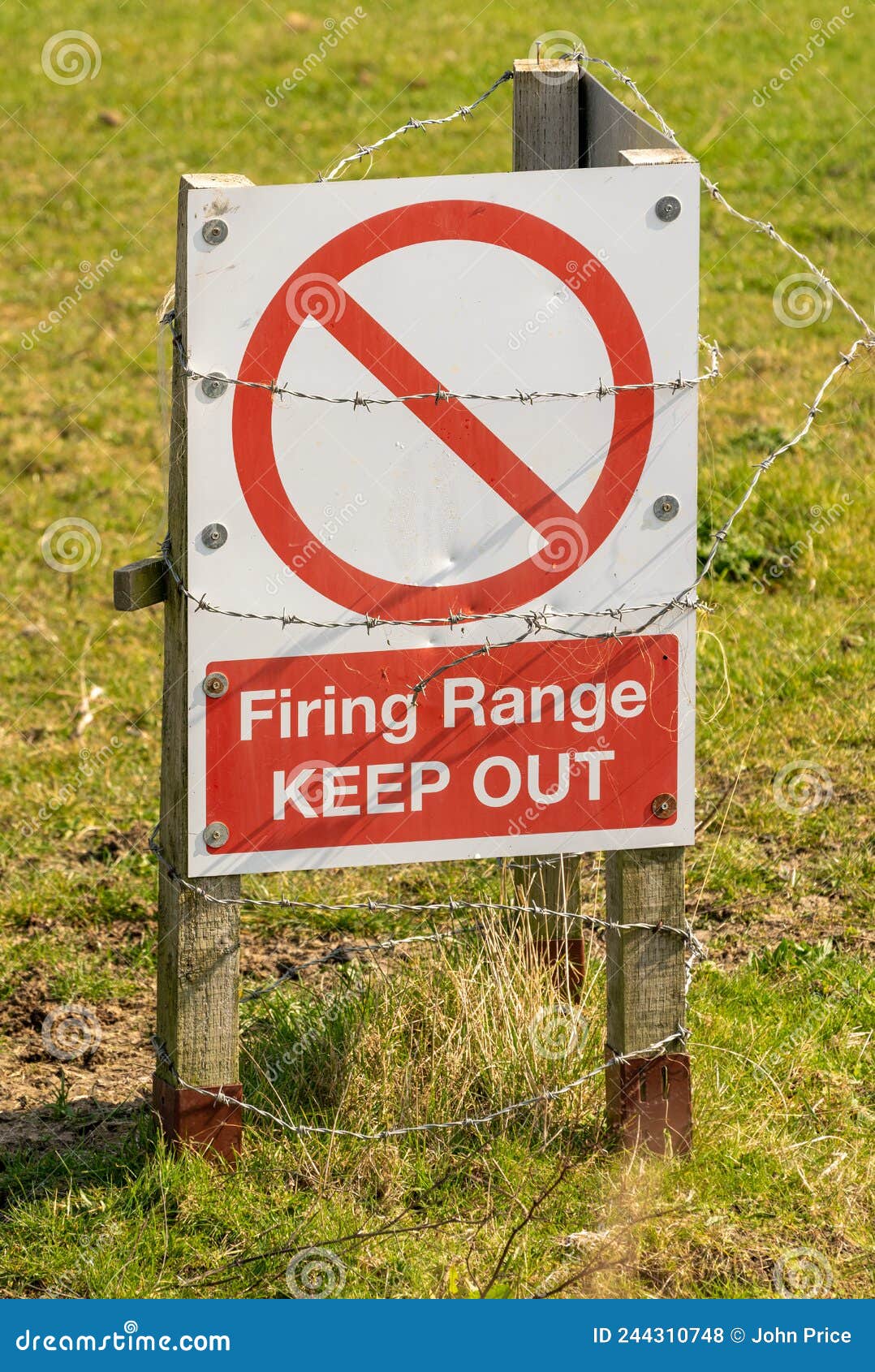 Firing range warning sign stock photo. Image of target - 244310748