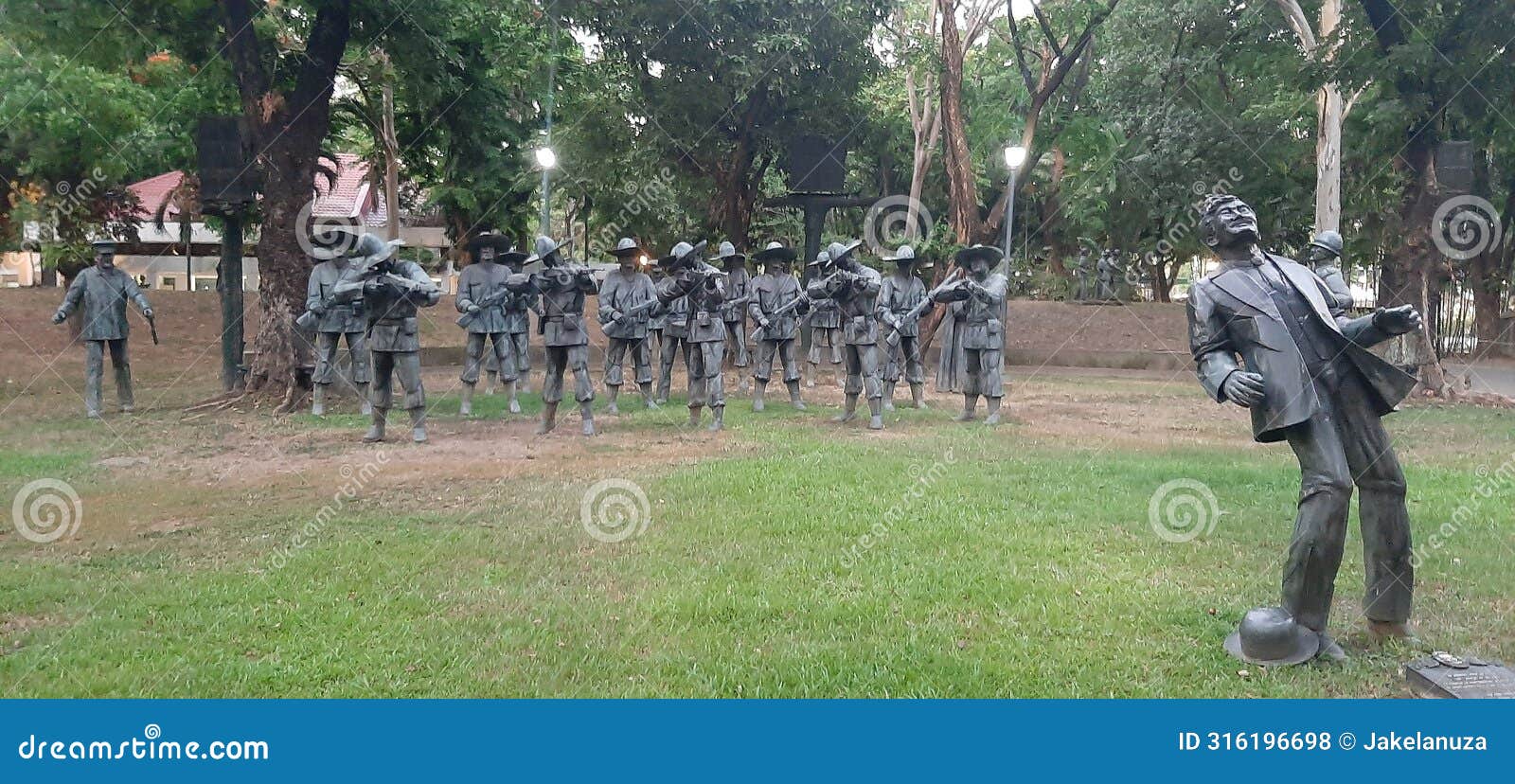 Firing Squad Execution Of Jose Rizal Editorial Image | CartoonDealer ...
