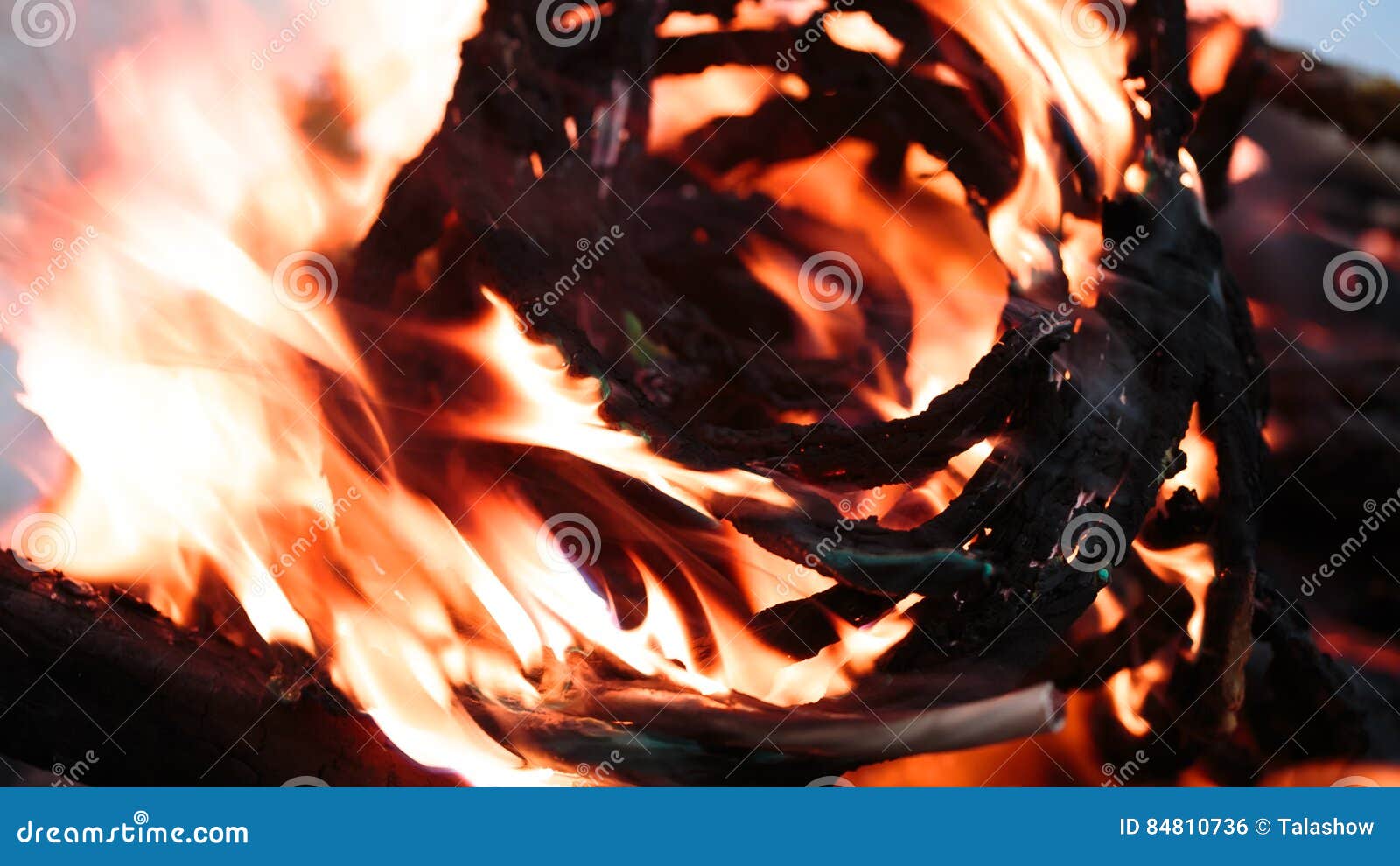 Firing wire in fire stock photo. Image of copper, energy - 84810736