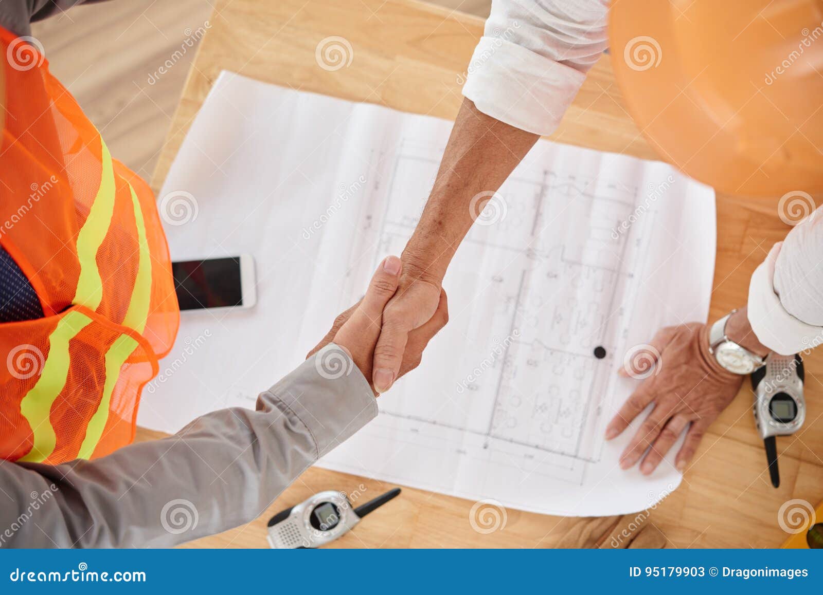 Firm handshake stock image. Image of contractor, worker - 95179903