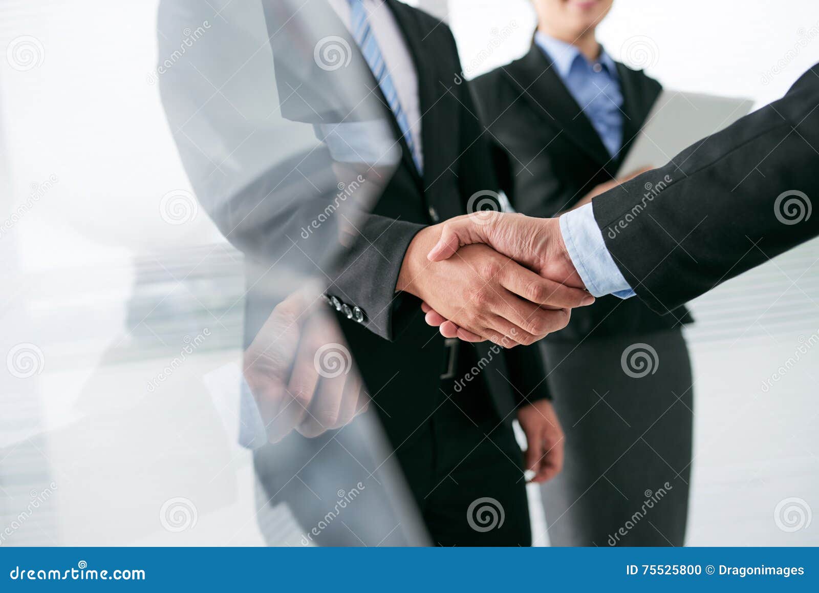 Firm handshake stock photo. Image of corporate, deal - 75525800
