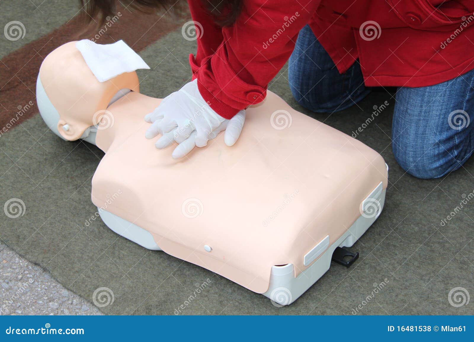 First aid stock photo. Image of training, massage, emergency - 16481538