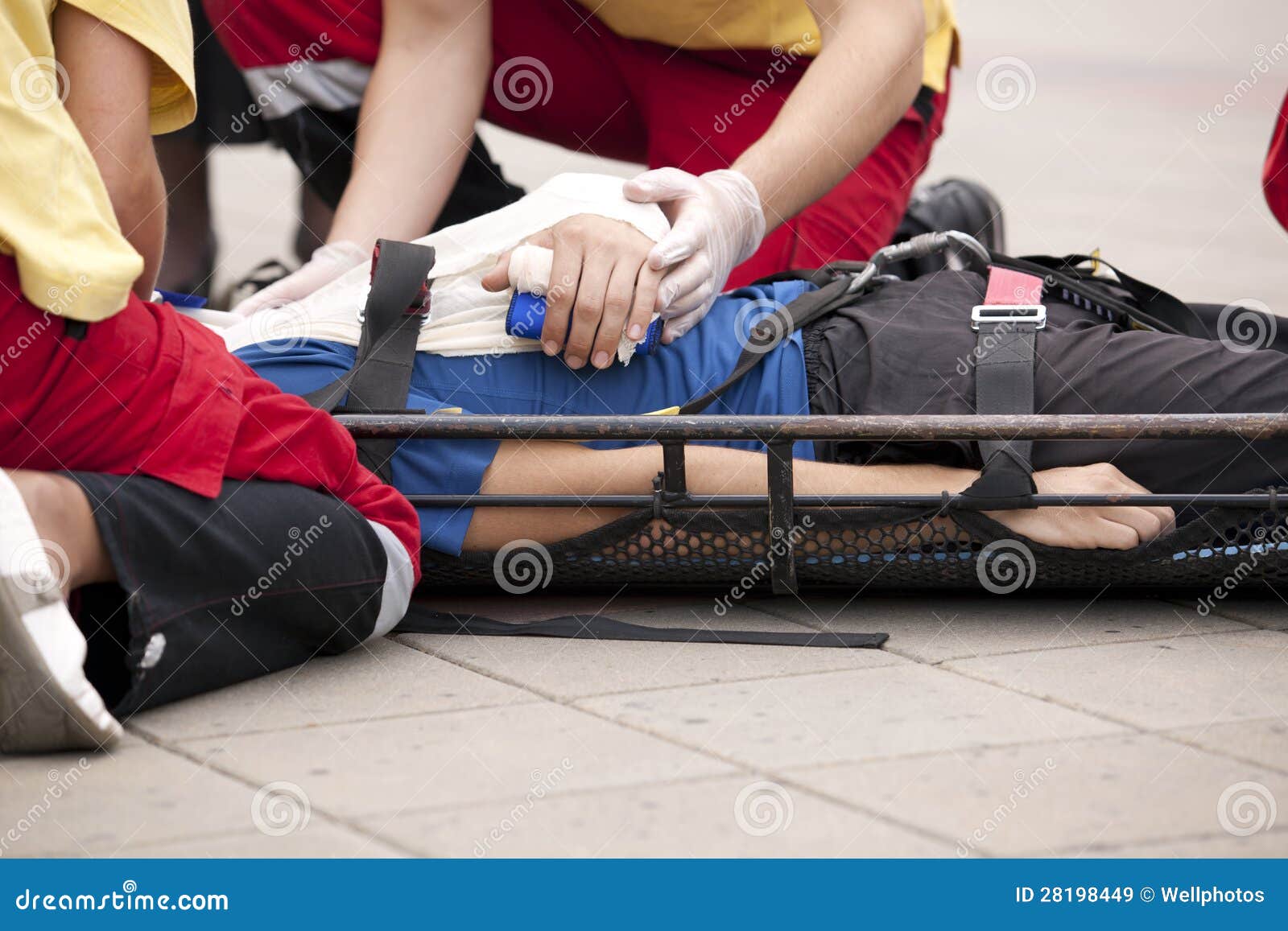 First aid stock image. Image of medical, physical, paramedic - 28198449