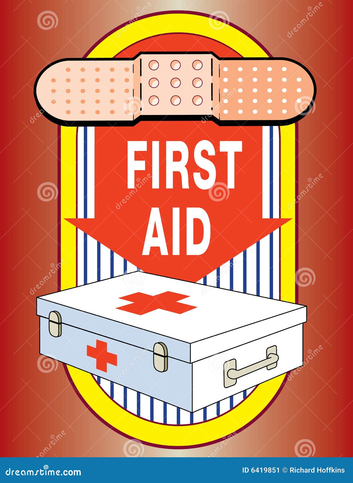 First Aid stock illustration. Illustration of fracture - 6419851
