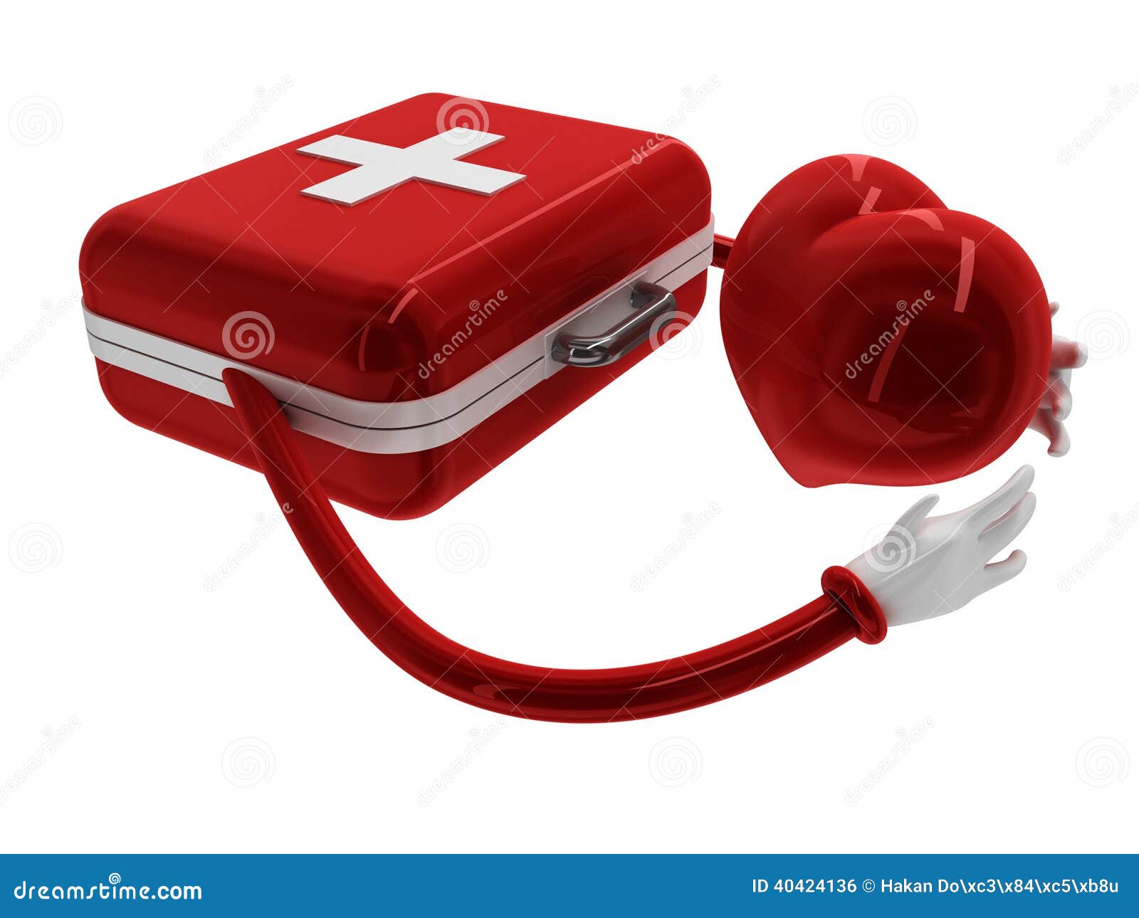 Hugging Big Heart Emoticon Vector Illustration | CartoonDealer.com ...