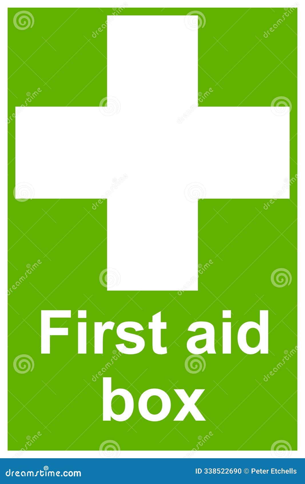 First aid box sign stock illustration. Illustration of support - 338522690