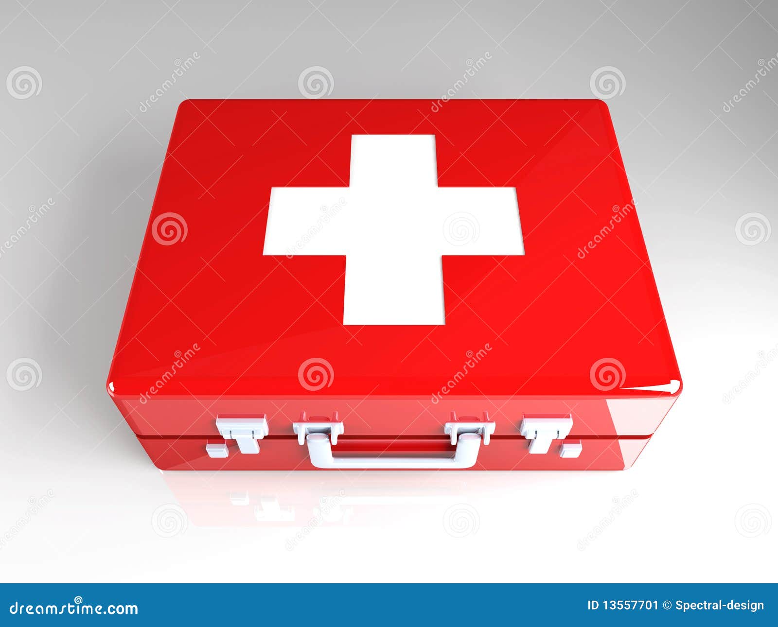 First aid case stock illustration. Illustration of container - 13557701