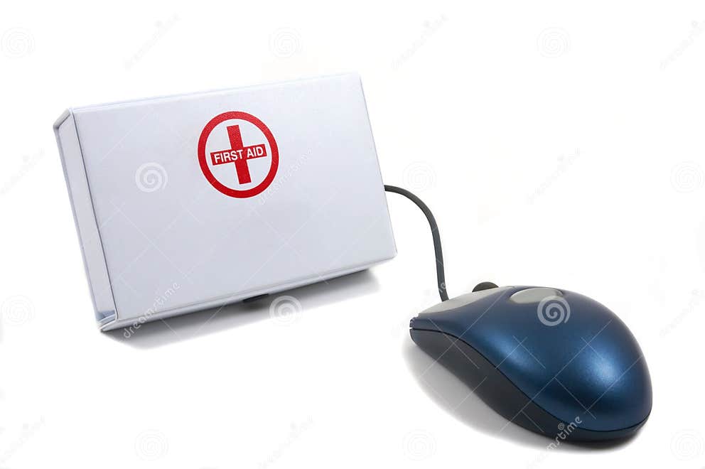 First Aid for Computers, Mouse Editorial Photography - Image of lablife ...