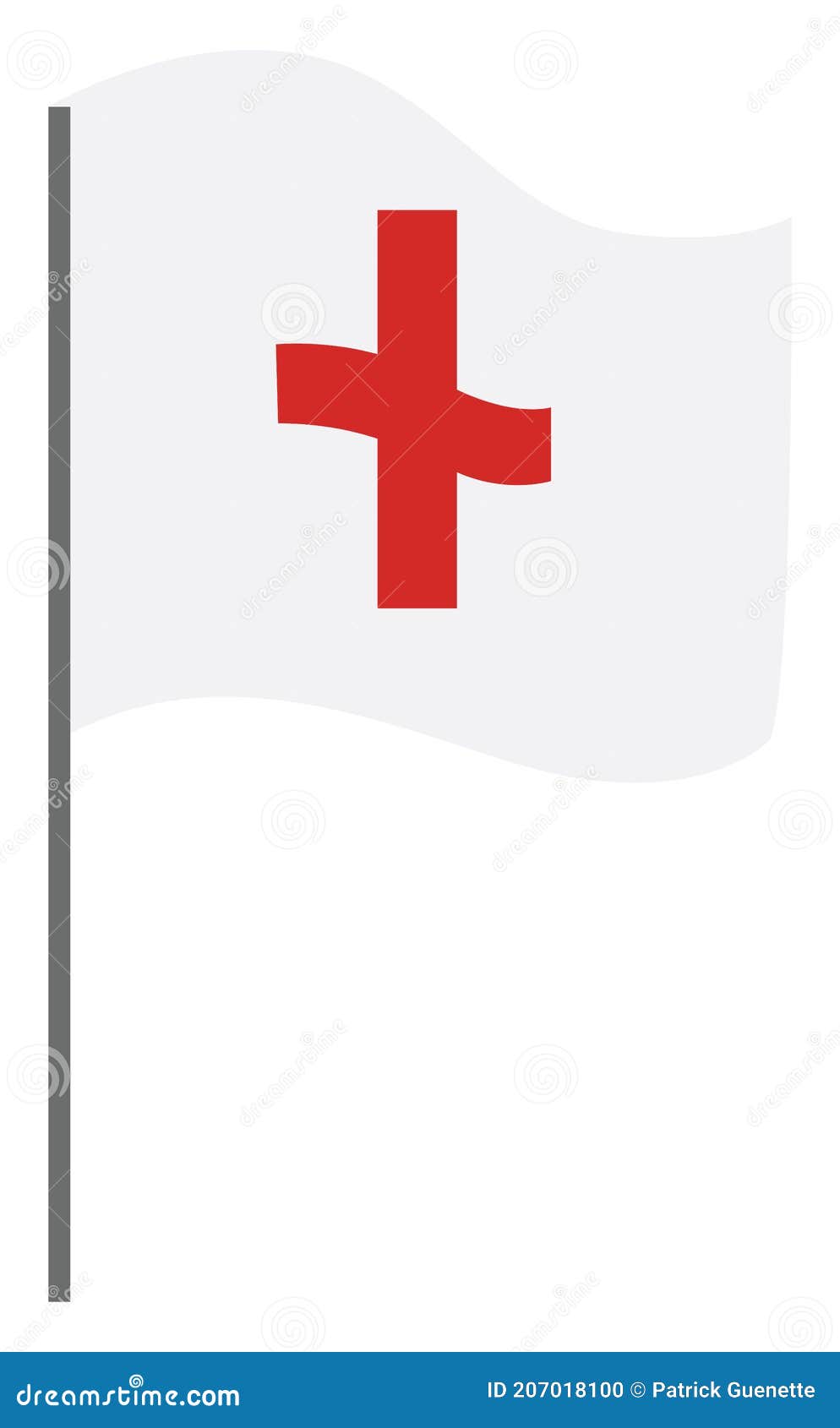 First Aid Flag, Illustration, Vector Editorial Image - Illustration of ...