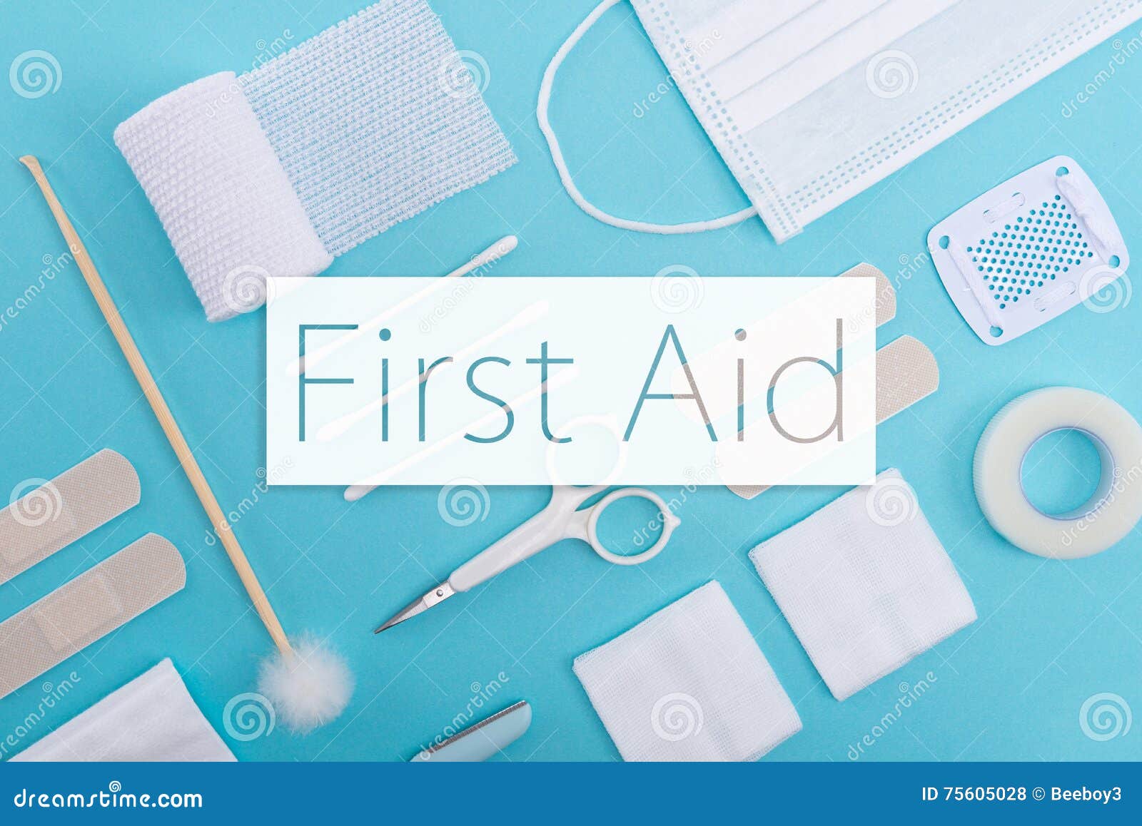 First Aid stock photo. Image of maintenance, space, management - 75605028
