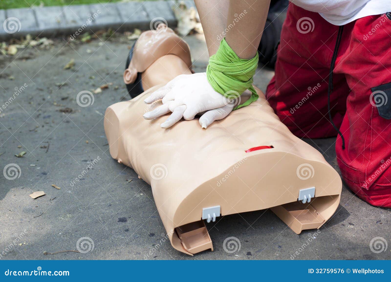 First aid - heart massage stock photo. Image of help - 32759576