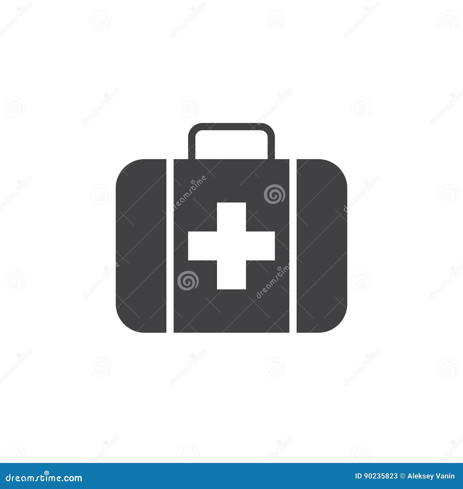 First Aid Icon , Solid Logo Illustration, Pictogram Isolat Stock ...