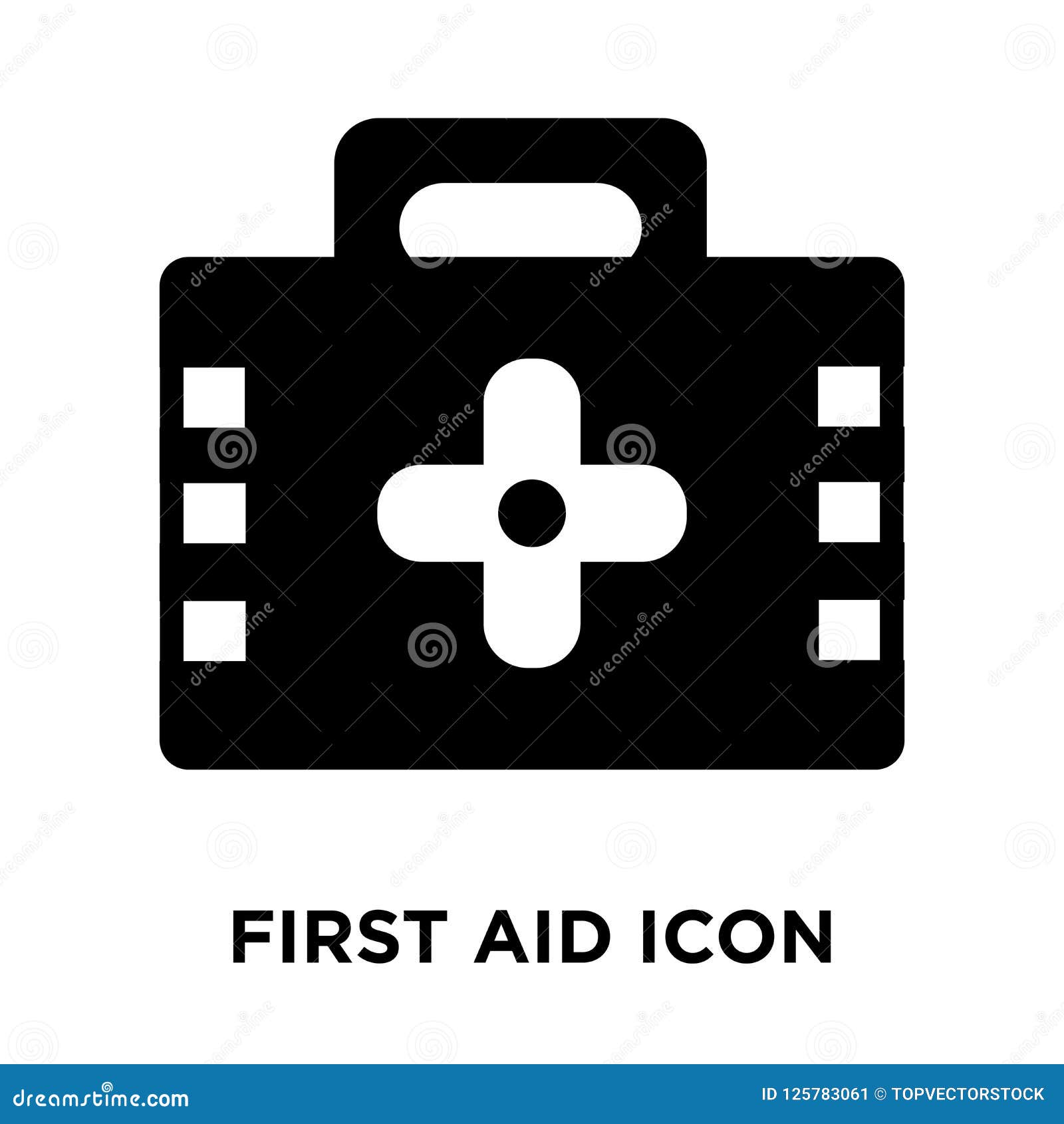 First Aid Icon Vector Isolated on White Background, Logo Concept Stock ...