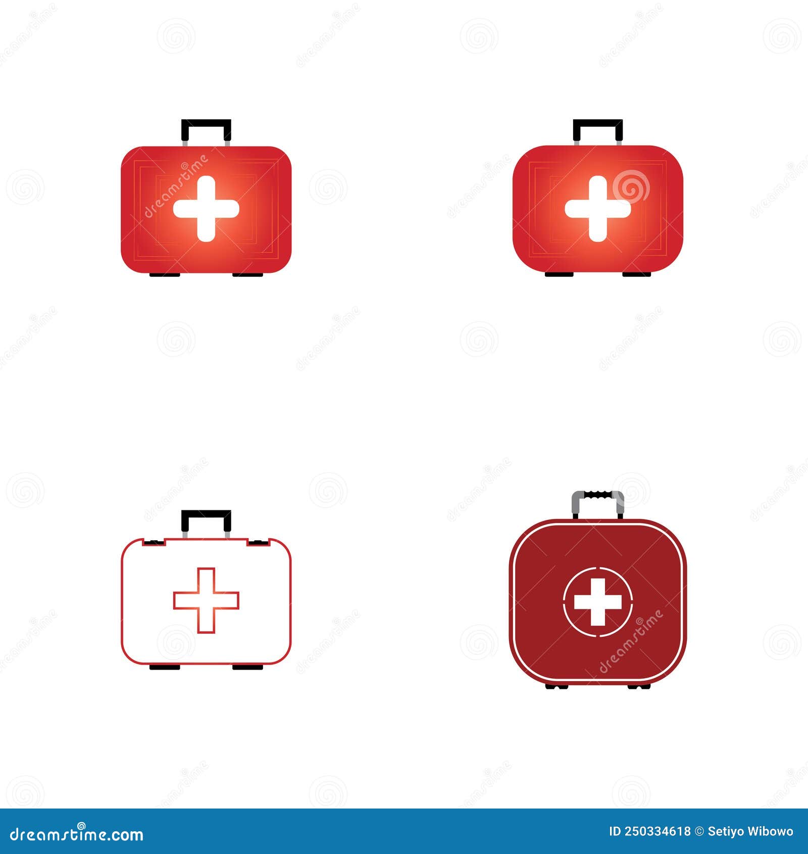 First Aid Icon on White Background Stock Vector - Illustration of ...