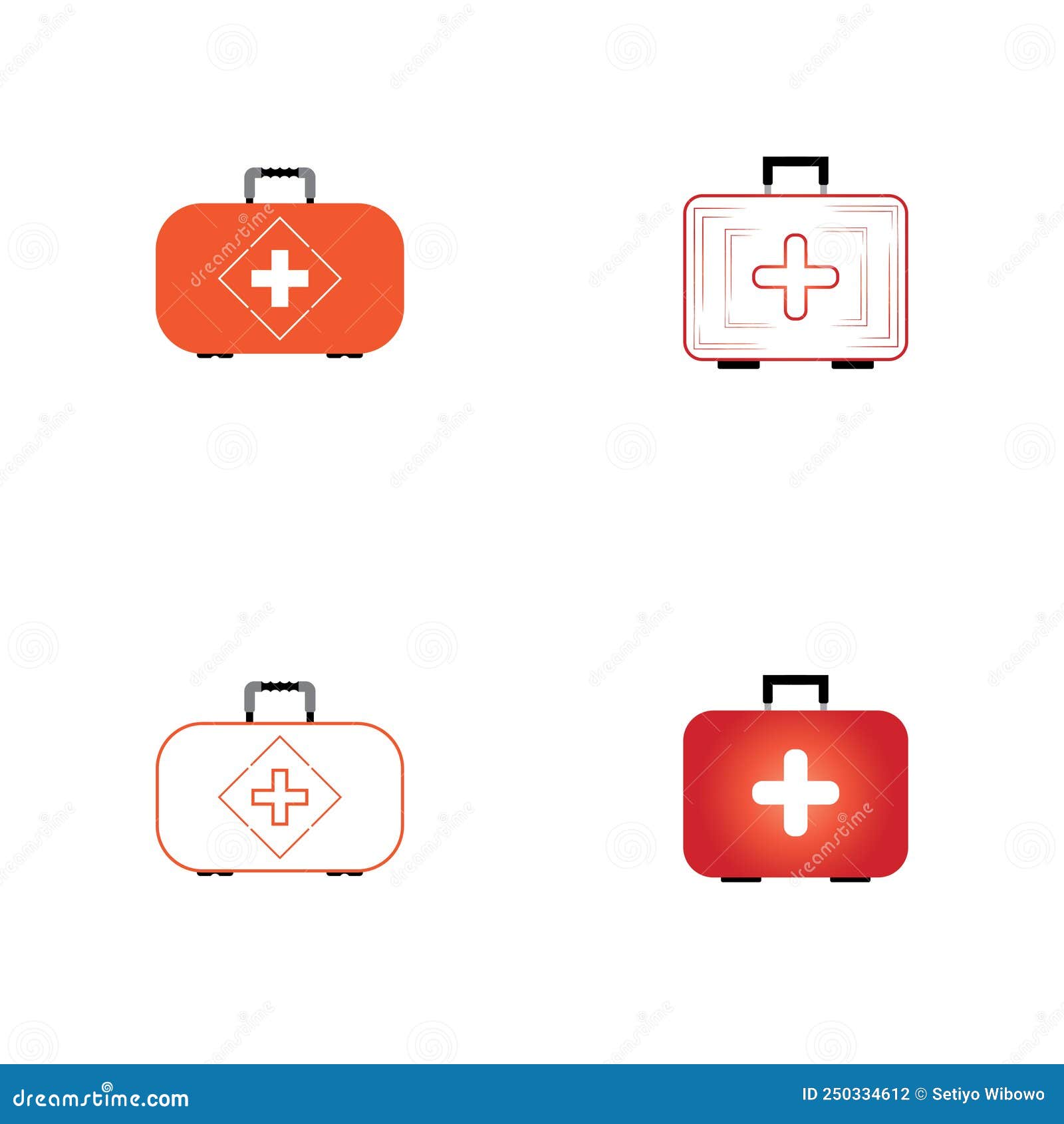 First Aid Icon on White Background Stock Vector - Illustration of ...