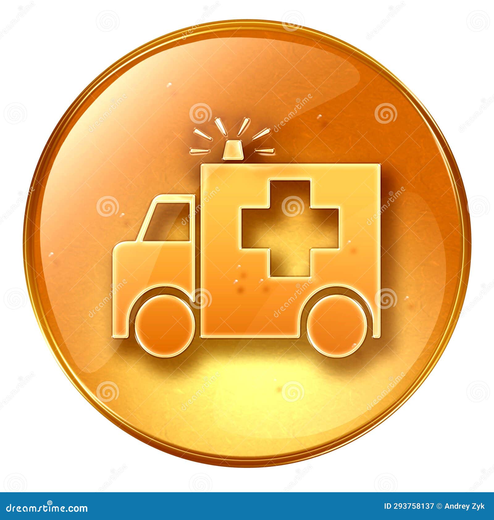 First aid icon yellow stock illustration. Illustration of white - 293758137